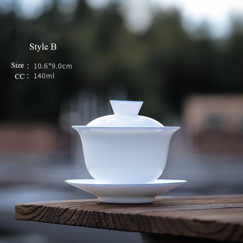 Porcelain Gaiwans – TangPin Tea